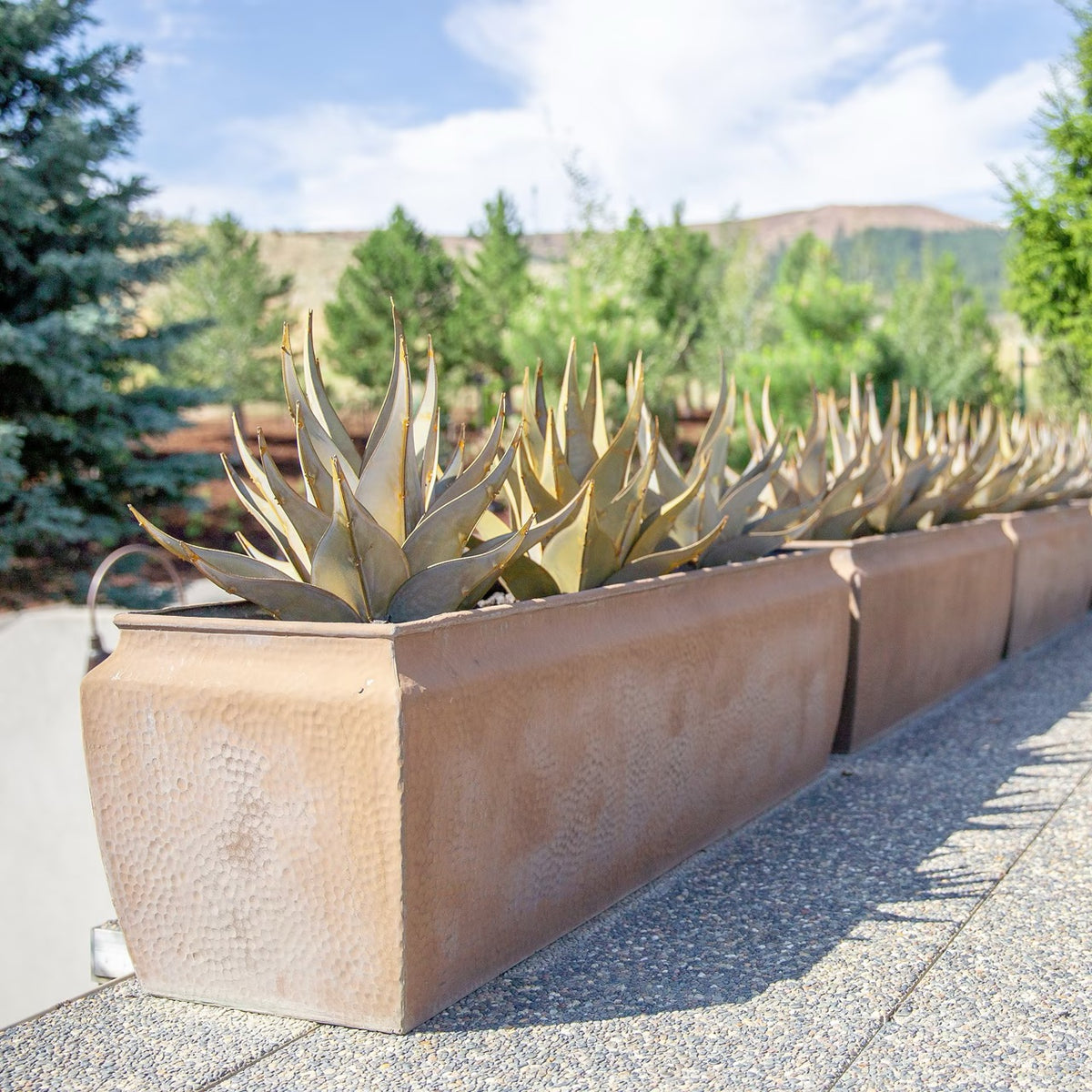 Existing Planters, No Problem – Desert Steel