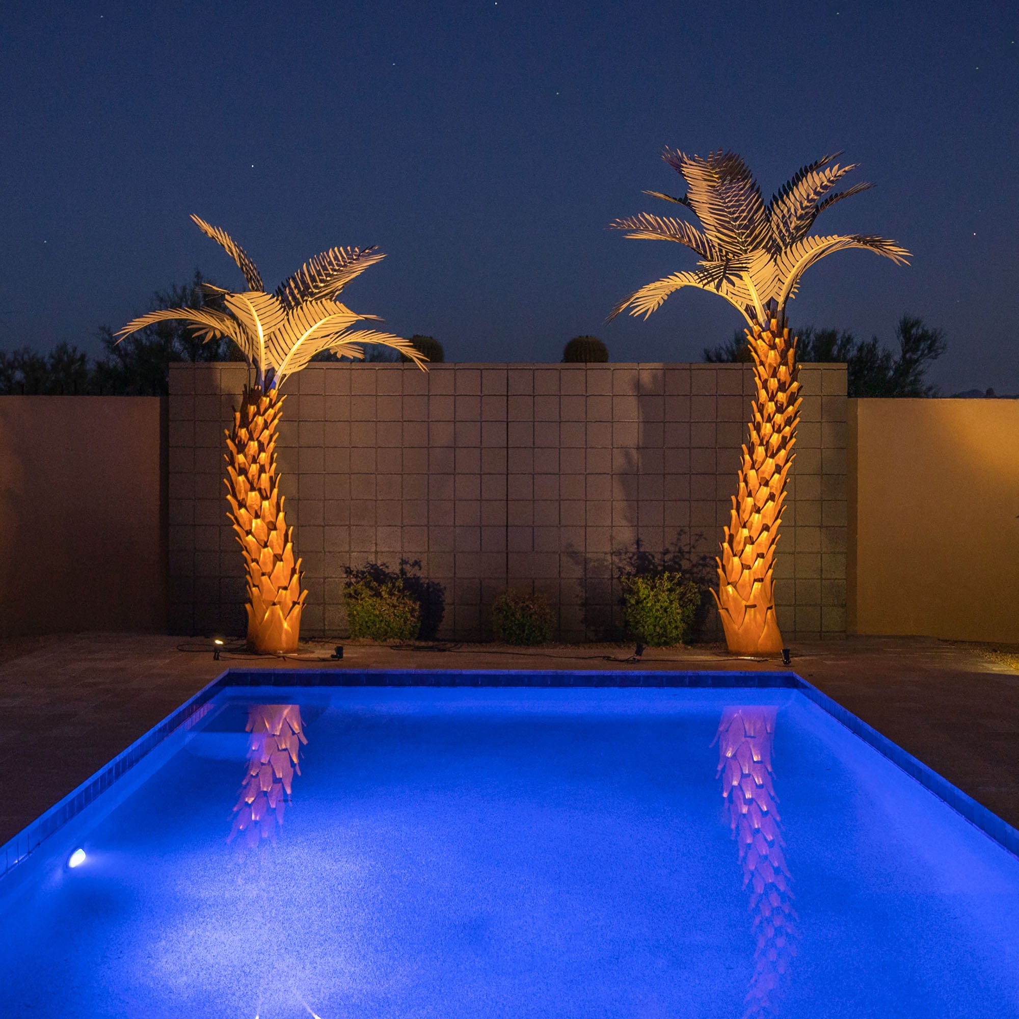 Metal Joshua Trees | Faux Joshua Tree | Desert Steel Yard Art