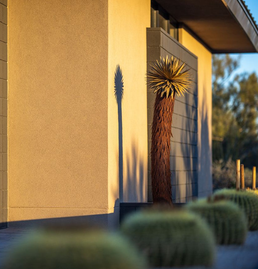 Artificial Joshua Tree | Metal Landscape Art | Desert Steel