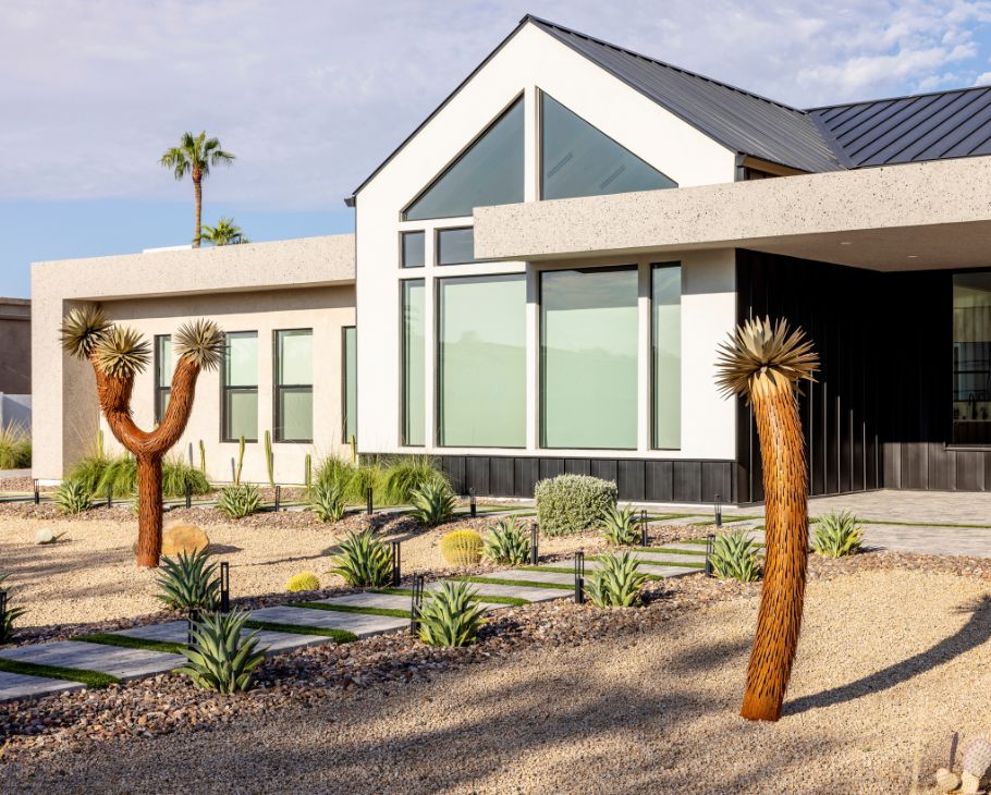 Artificial Joshua Tree | Metal Landscape Art | Desert Steel