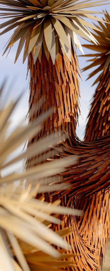 Artificial Joshua Tree | Metal Landscape Art | Desert Steel