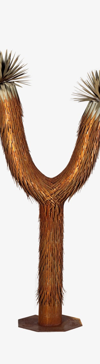 Joshua Tree | Metal Landscape Art | Desert Steel