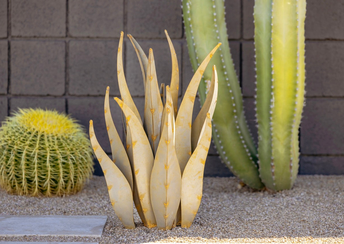 Emperor Agave | Metal Landscape Art | Desert Steel
