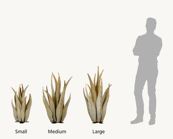 Emperor Agave | Metal Landscape Art | Desert Steel