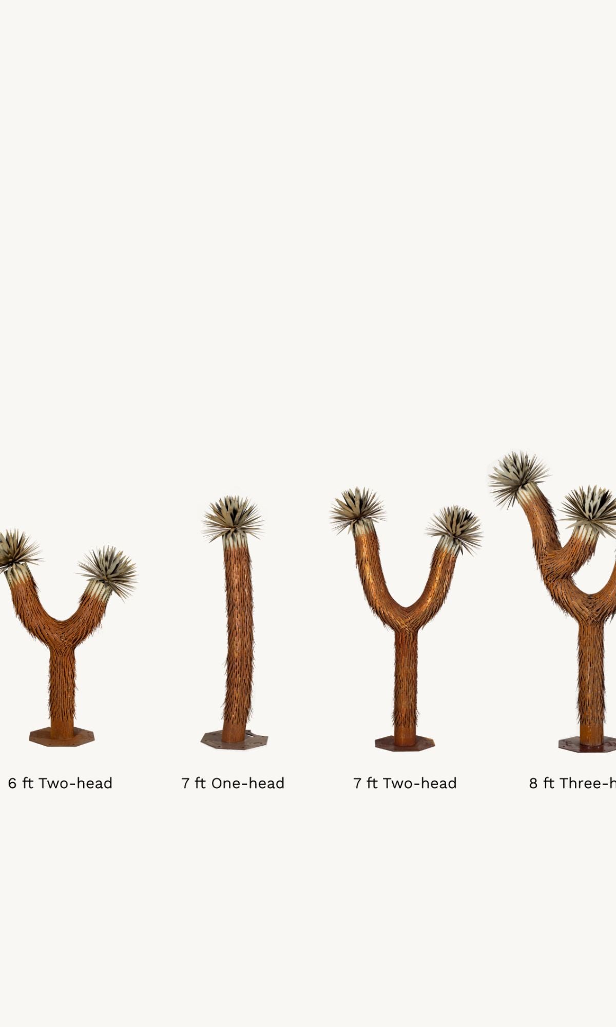 Artificial Joshua Tree | Metal Landscape Art | Desert Steel
