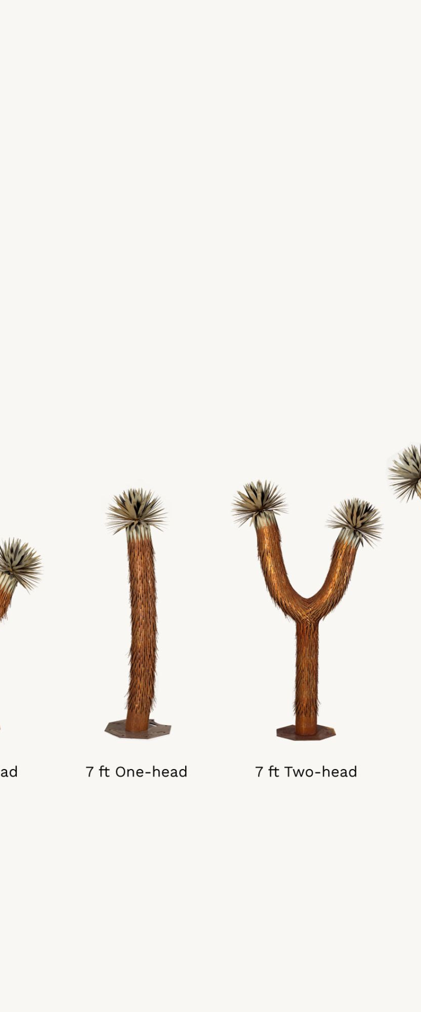Artificial Joshua Tree | Metal Landscape Art | Desert Steel