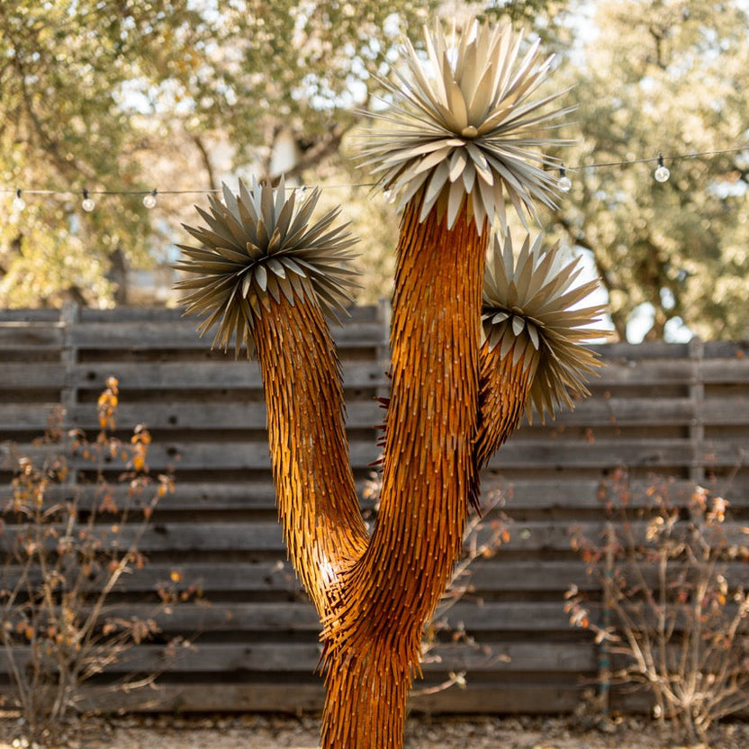 Artificial Joshua Tree | Metal Landscape Art | Desert Steel