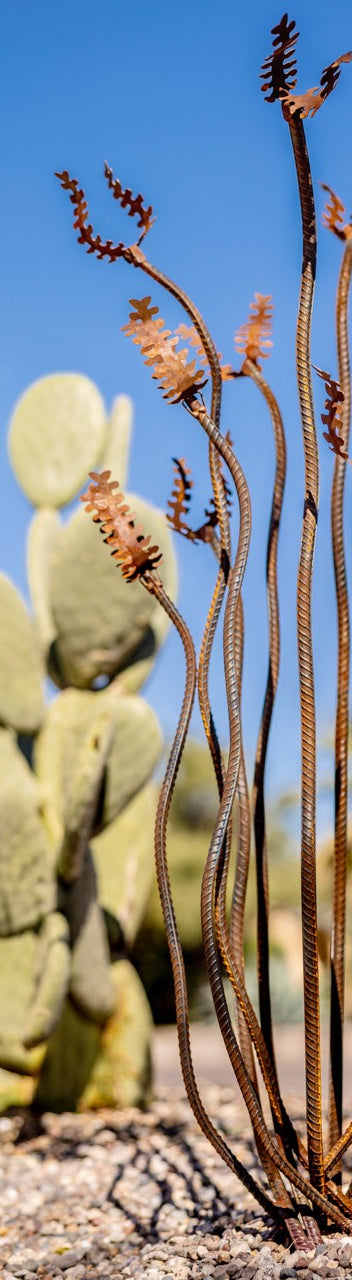 Ocotillo | Metal Landscape Art | Desert Steel