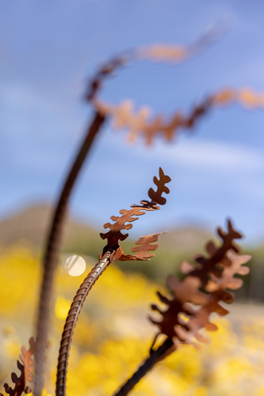 Ocotillo | Metal Landscape Art | Desert Steel