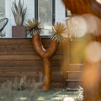 Artificial Joshua Tree | Metal Landscape Art | Desert Steel