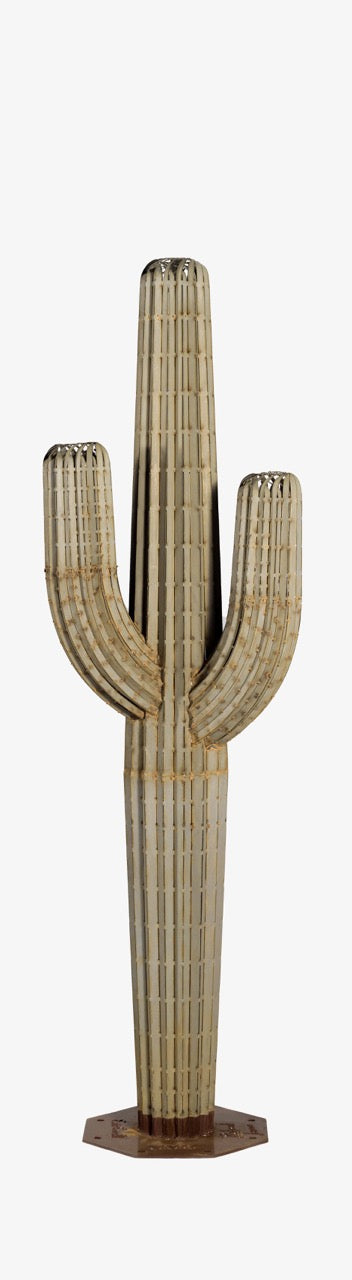 Metal Saguaro Cactus | Landscape Yard Art | Desert Steel
